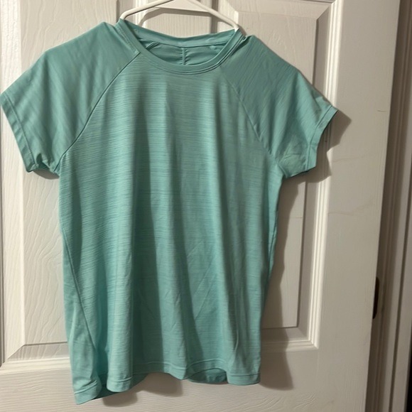 Athleta | Shirts & Tops | Athleta Girls Workout Top With Rouche ...